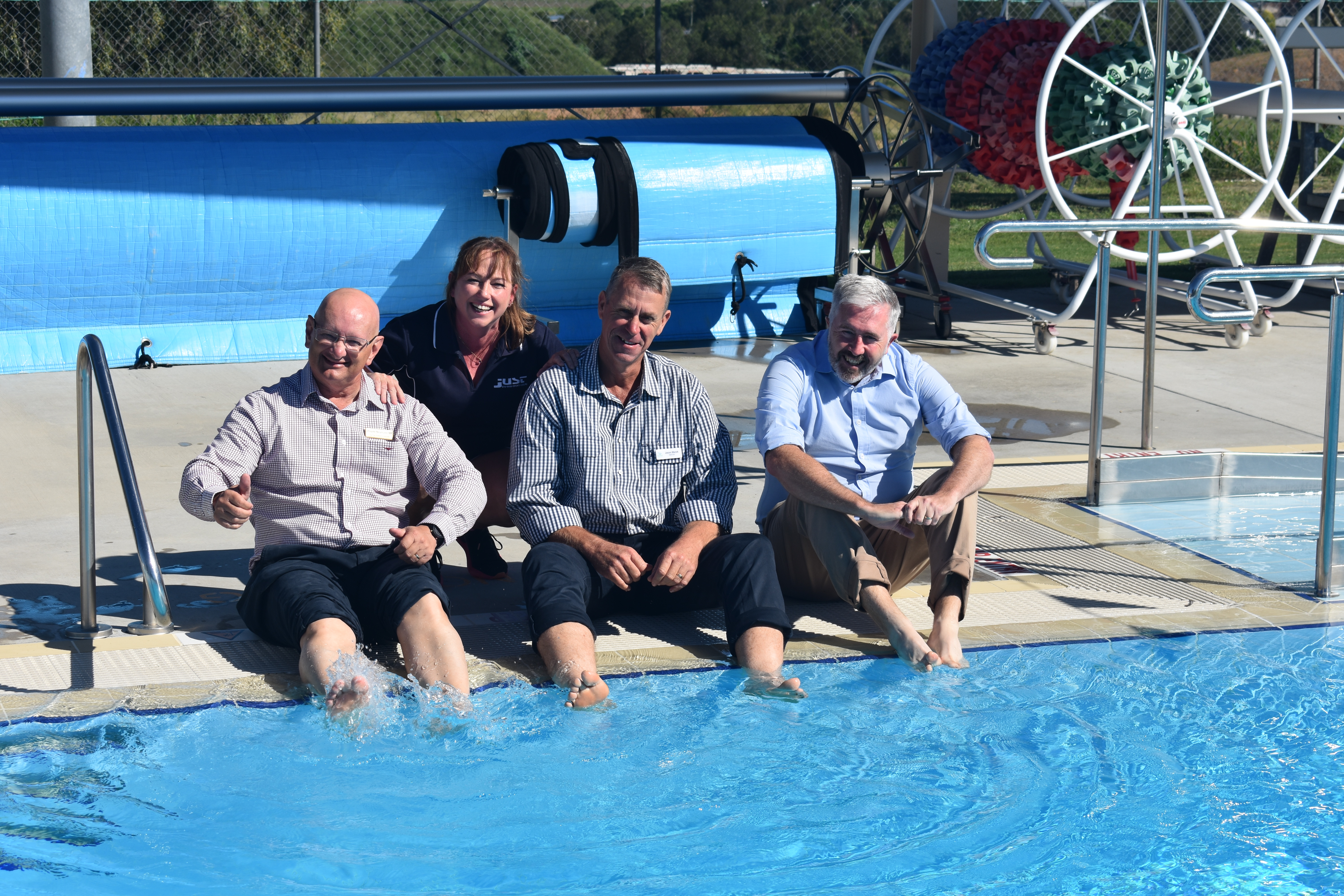 FEDERAL LABOR WILL REDEVELOP LOWOOD SWIMMING POOL